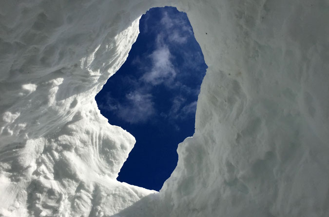 How to Make an Igloo — and Camp Out Too!